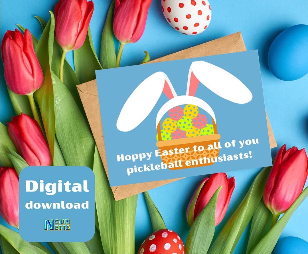Printable Easter Greeting Card Instant Download 7x5 Inch Cards for ...