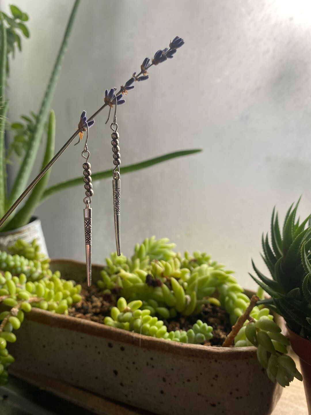 Silver Drop Points - Etsy
