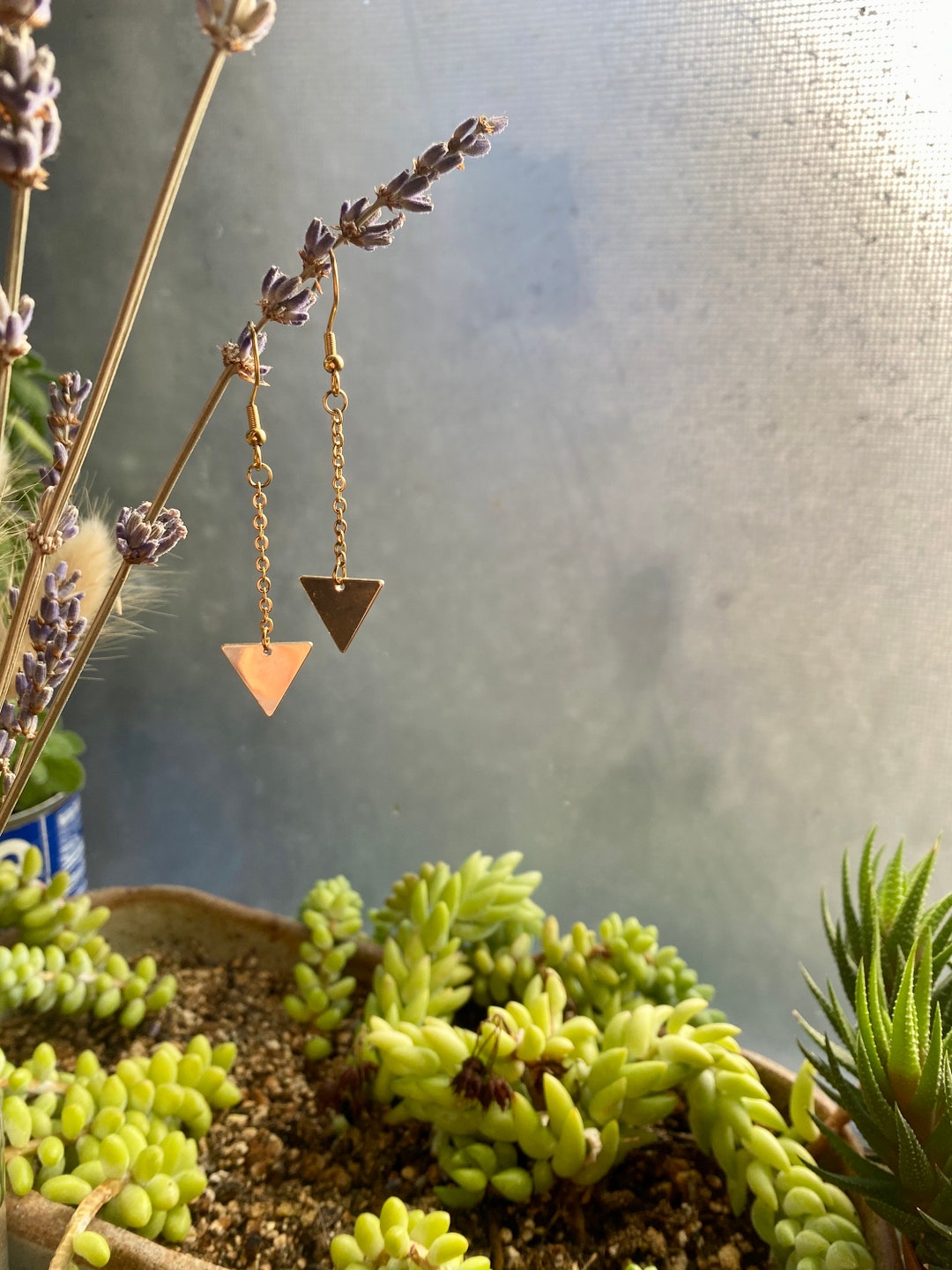Simple Chain Triangles - Etsy
