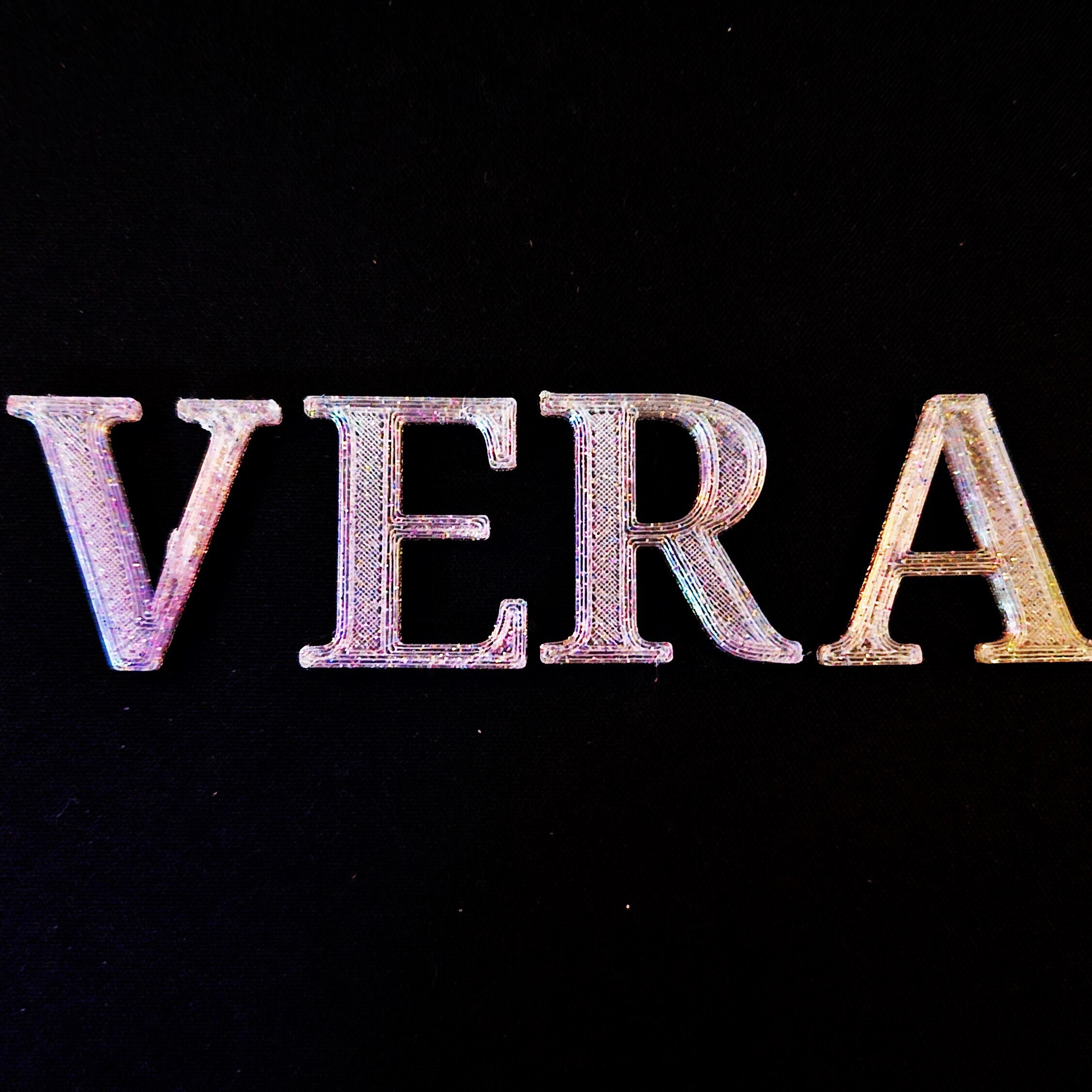 Custom Letter 3D Printing Zipper Tags, Keychains, and Standard Initials ...