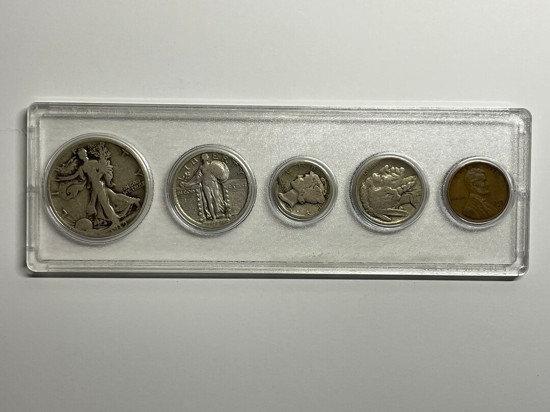 1919 Coin Set - Etsy