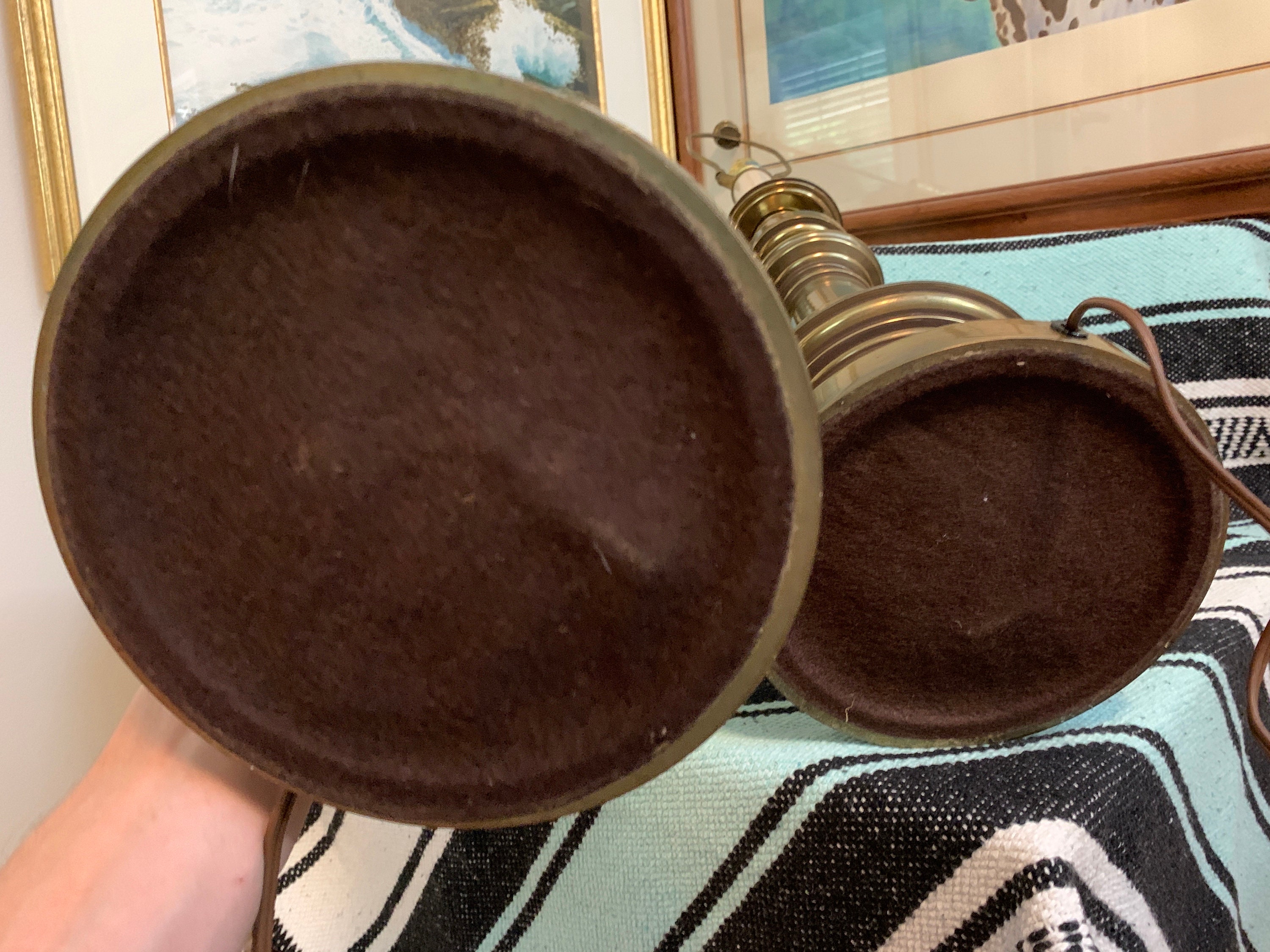 Vintage Stiffel PAIR Brass Classic 3-way Base-switch Table Stand Out ...