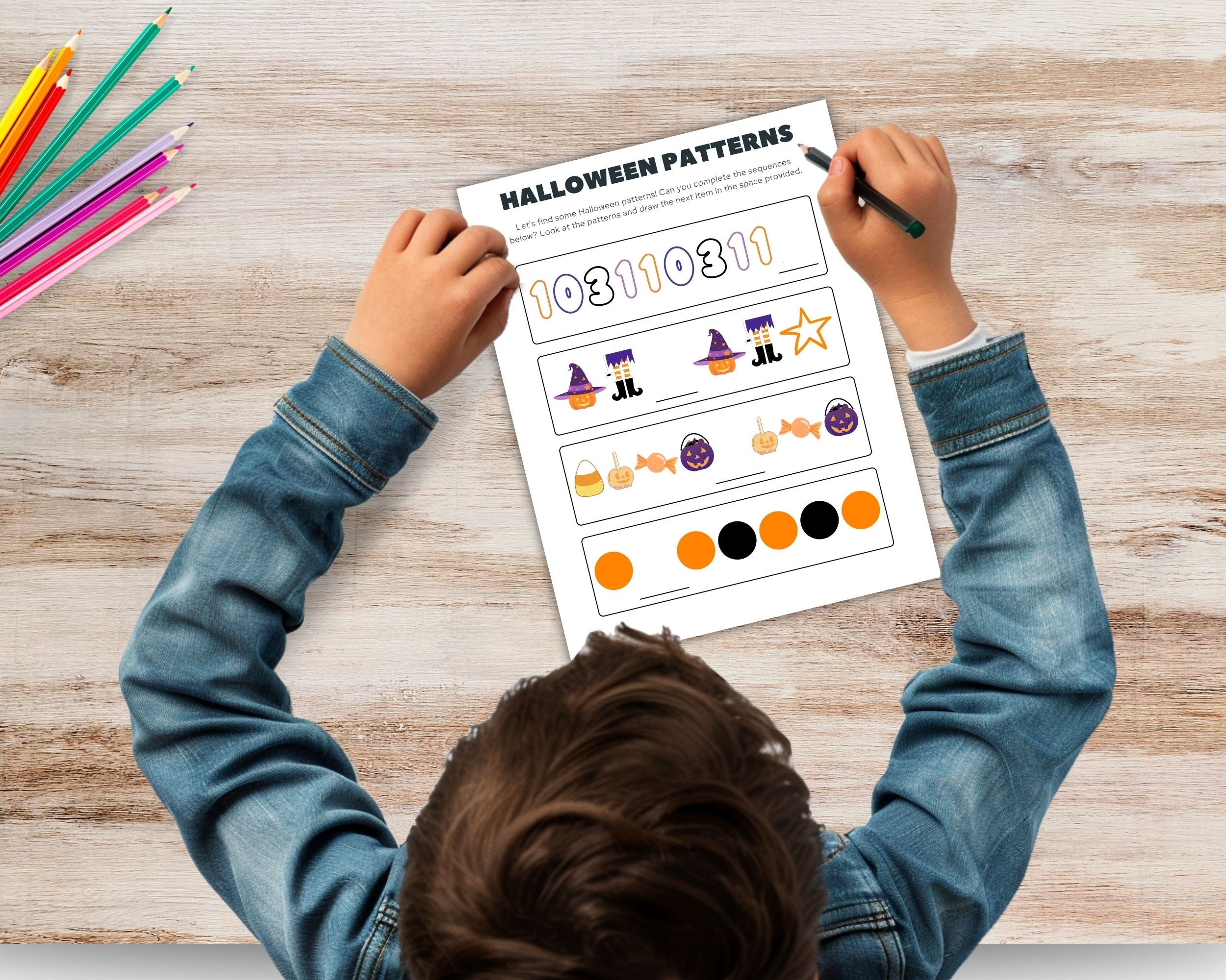 Preschool Halloween Math Worksheets | Early Math Printable Activity ...