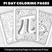 Pi Day Coloring Pages, Printable Math Activity for Kids, Fun Pi Day ...