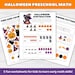 Preschool Halloween Math Worksheets Early Math Printable Activity ...