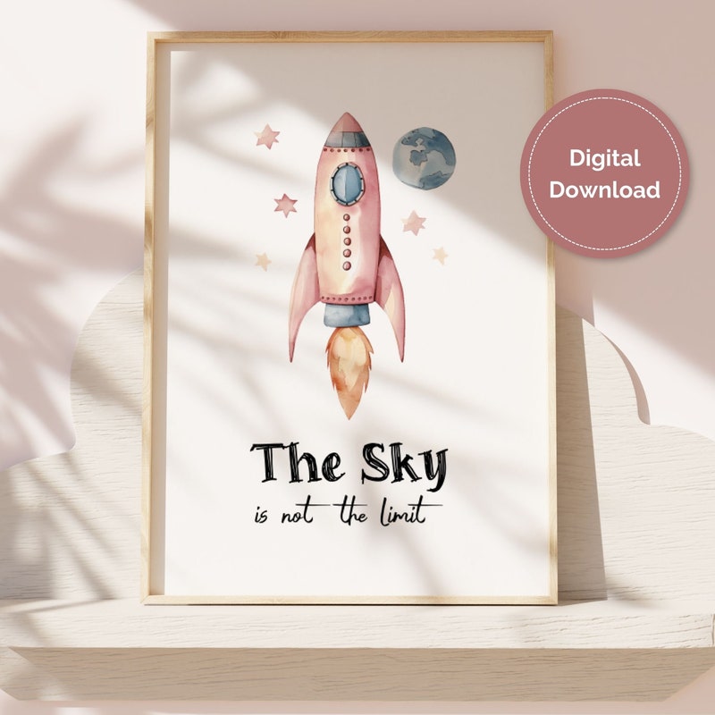 Pink Rocket Ship - Etsy