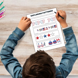 4th of July Preschool Worksheets, Fun Printable Math Activities for ...
