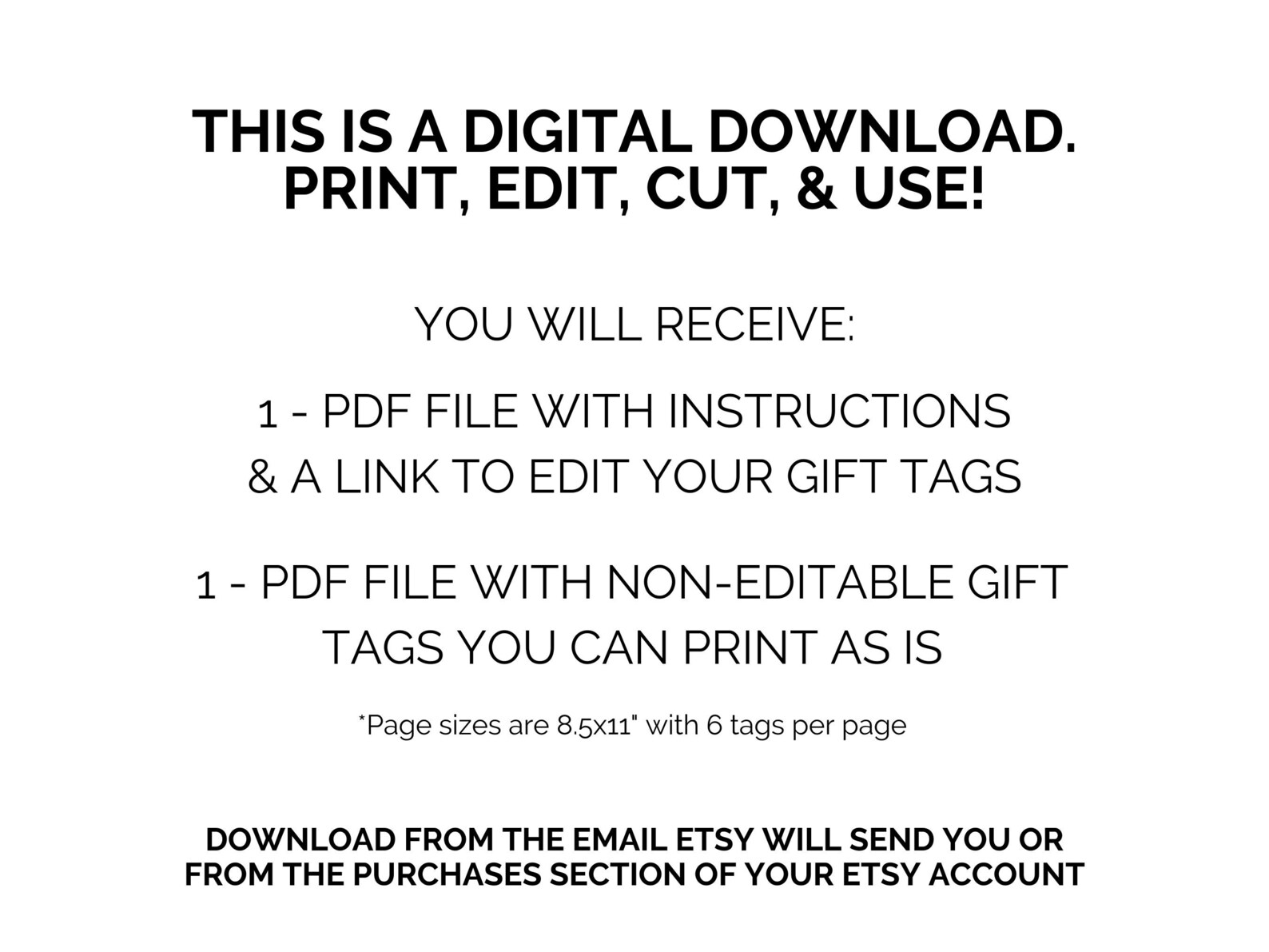 Teacher Appreciation Gift Tag Bundle Printable Thank You Tags for ...