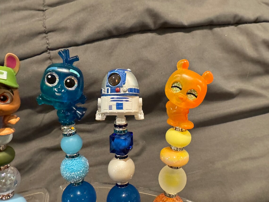 Character Pen Topper Pens 1 - Etsy