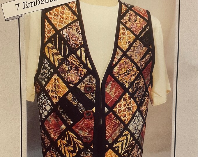 Quilted Vest Pattern - Etsy