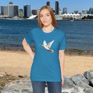 Dove With Olive Branch Tee, Peace Dove, Dove Lover Gift, Bird, Nature ...