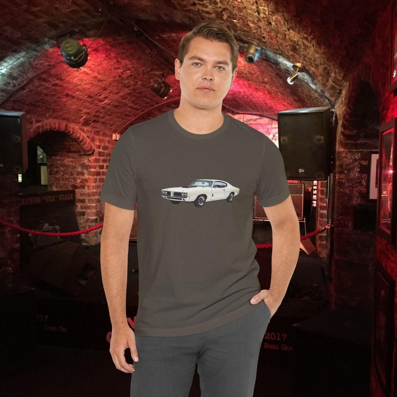 1968 Pontiac GTO T-shirt: Classic Muscle Car Tee - Etsy