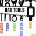 Dad Tools PNG, Funny Dad PNG, Fathers Day Gift, Father's Day Png ...