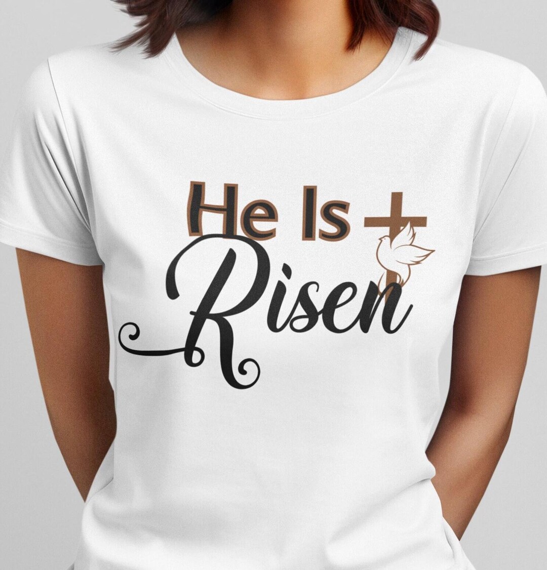 He is Risen PNG, Easter Sublimation Design Downloads, Bible Verse Png ...
