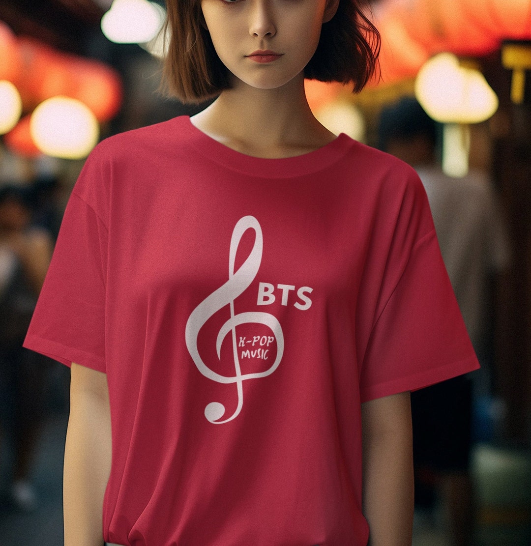 BTS K-pop T-Shirt Design Png, Korean Idol Group Fandom Army Shirt Gift ...