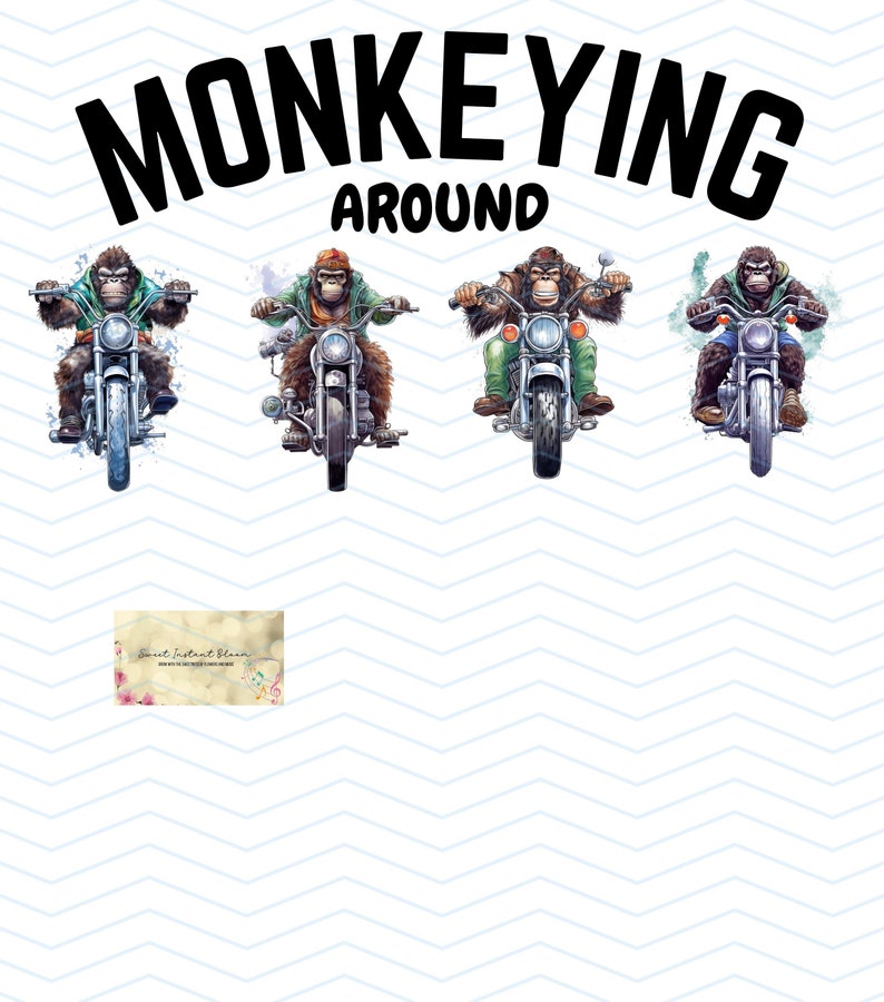 Monkey Motorcycle Rider PNG, Monkey Png, Motorcycle Png, Monkeying ...