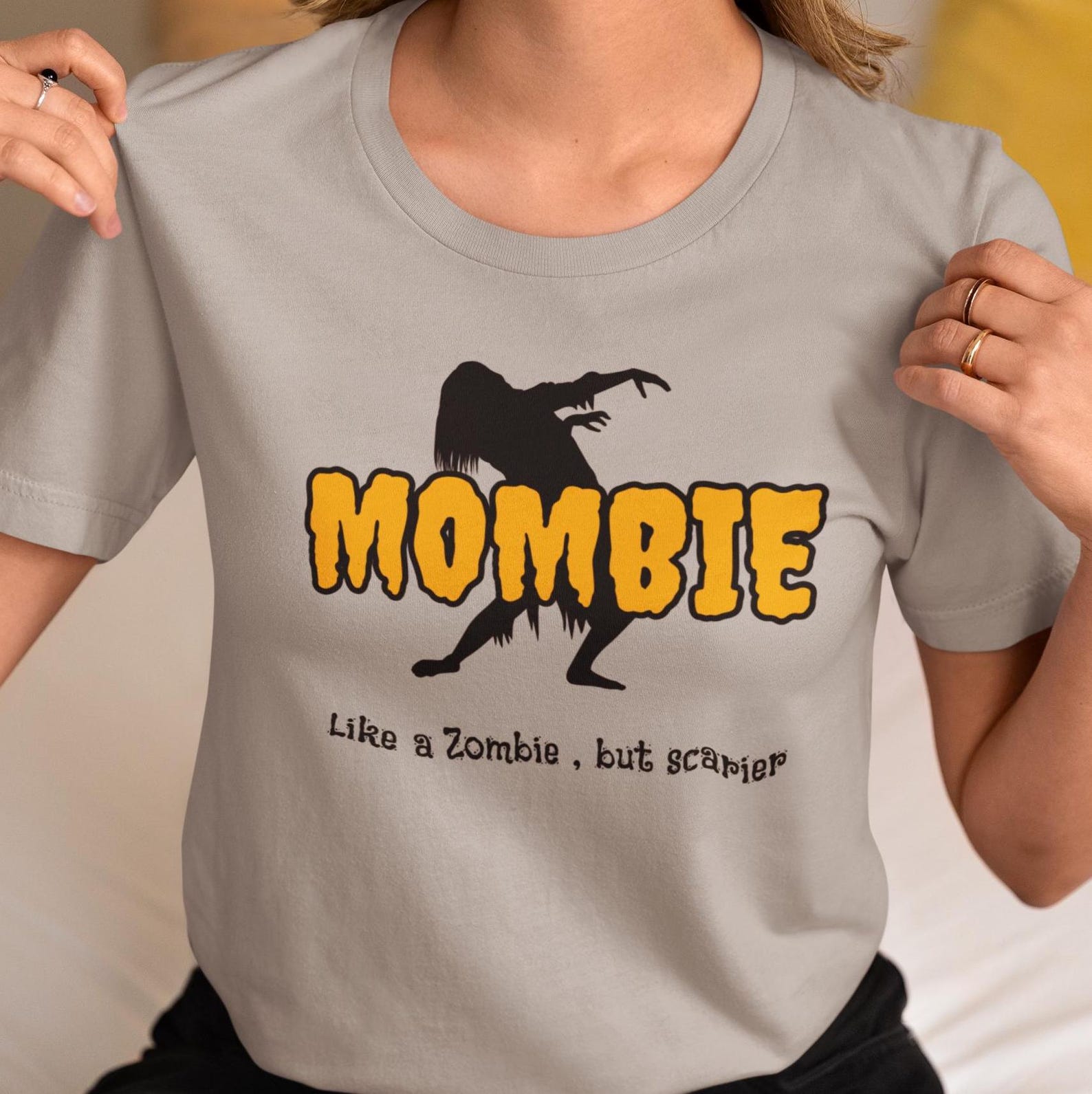 Mombie PNG, Funny Mom Sublimation Designs, Zombie Mom Top, Spooky ...