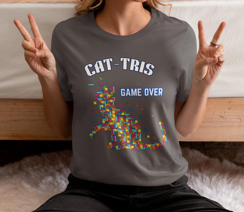 Cat Tris PNG, Funny Game Sublimation (digital Download) - Etsy
