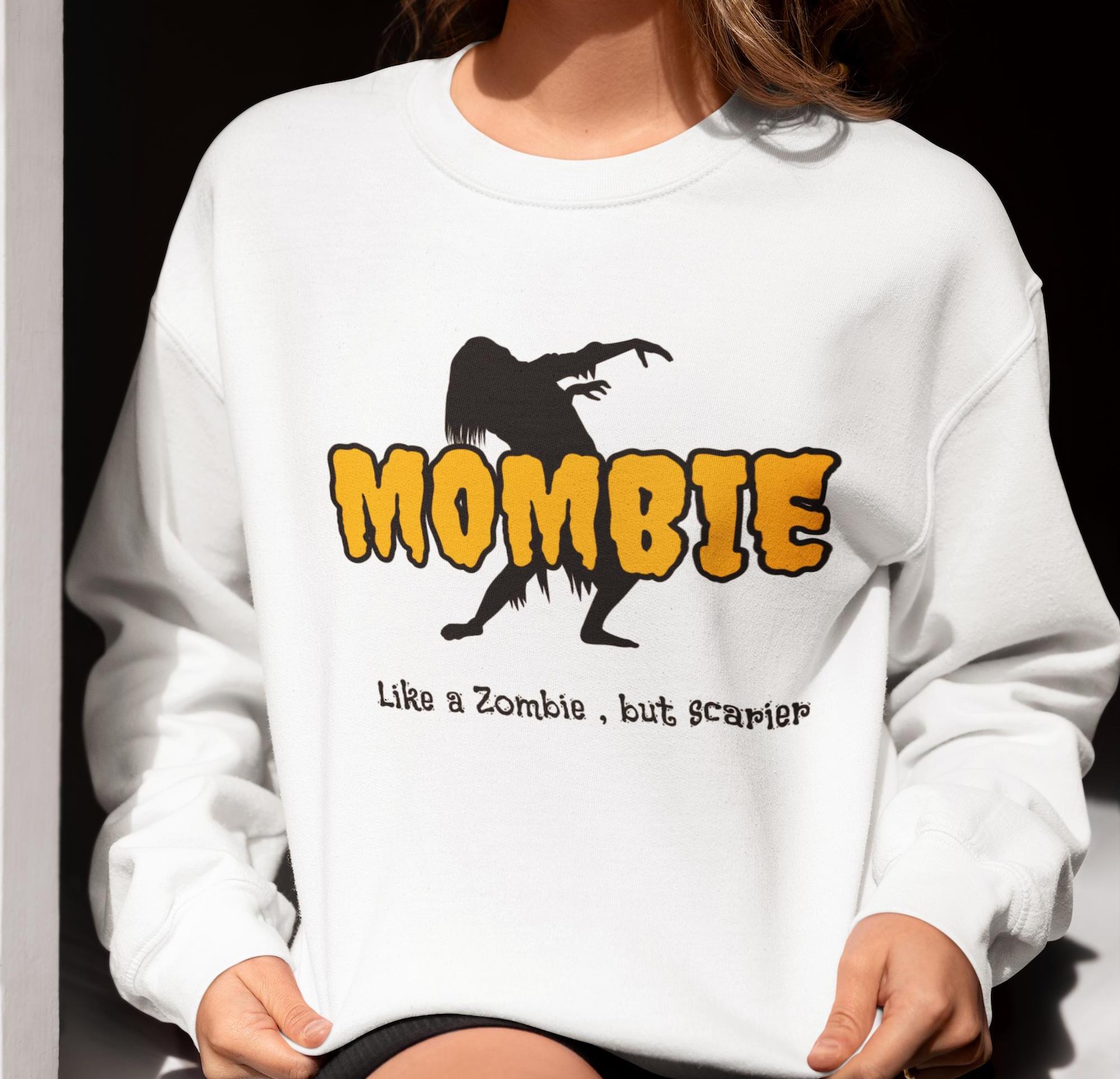 Mombie PNG, Funny Mom Sublimation Designs, Zombie Mom Top, Spooky ...