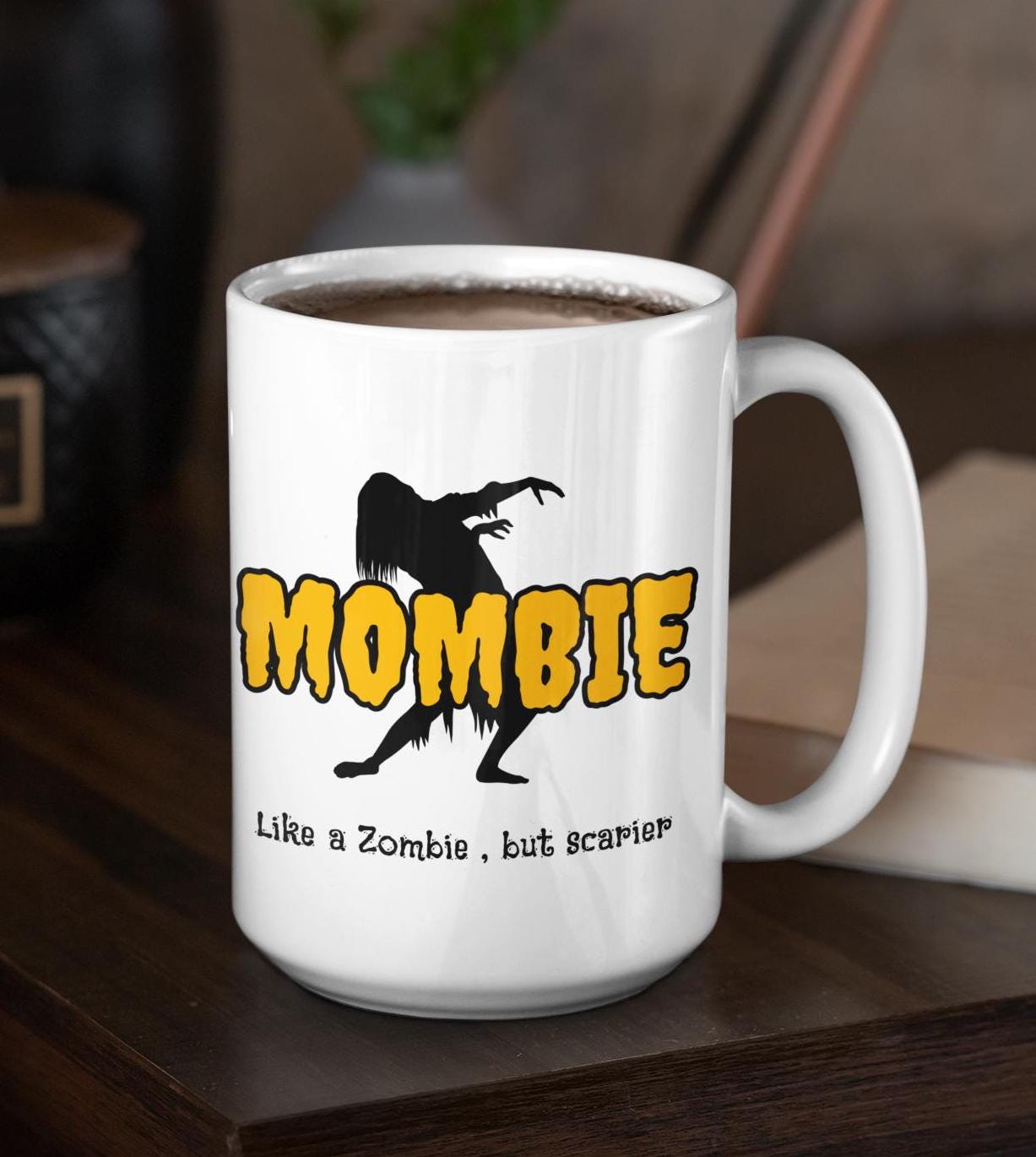 Mombie PNG, Funny Mom Sublimation Designs, Zombie Mom Top, Spooky ...