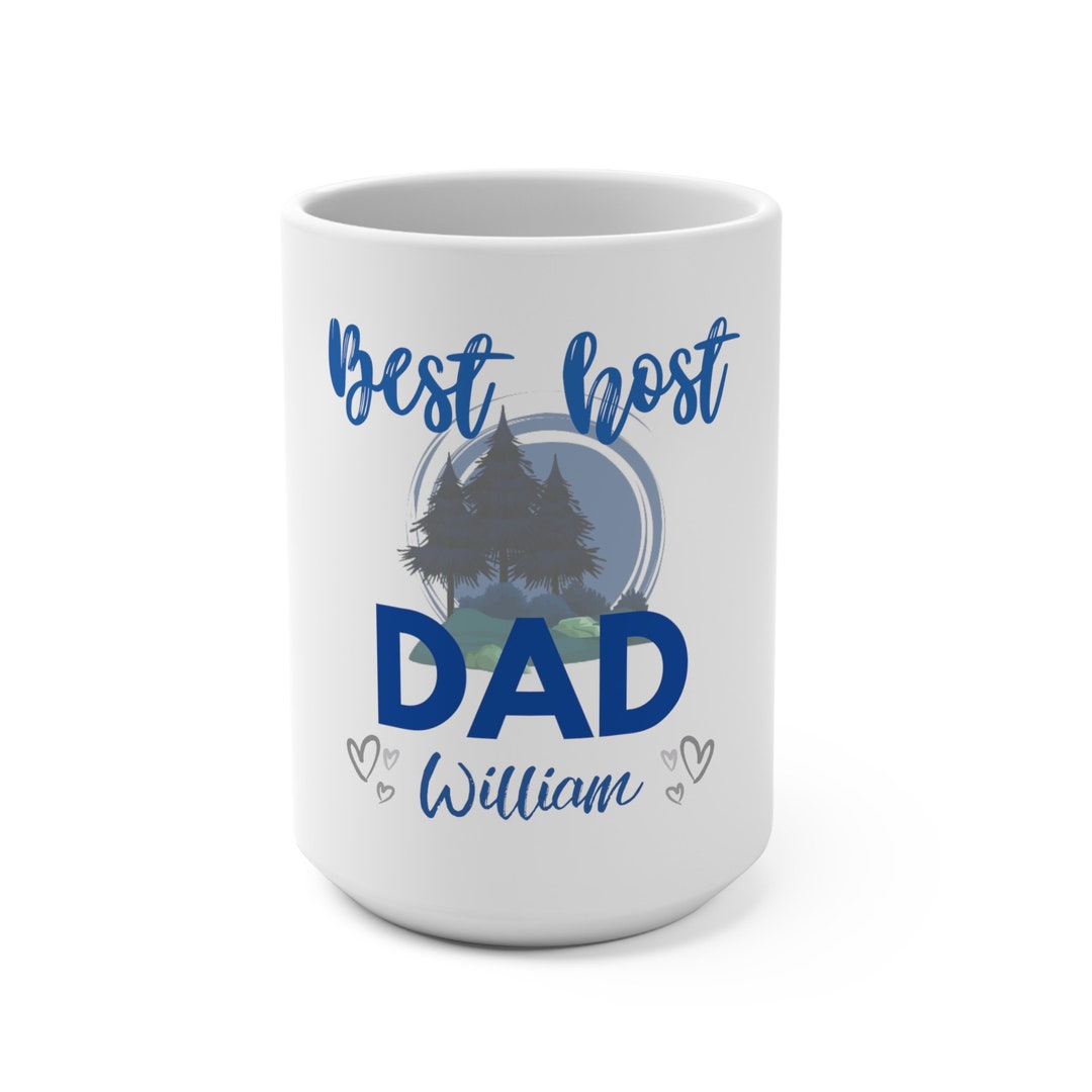 Personalized Best Host Dad Mug, Exchange Student/au Pair, Gift for Host ...