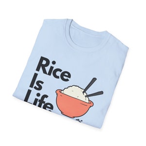 Rice is Life Shirt, Rice Shirt, Noodle Shirt, Funny Rice Shirt, Rice ...