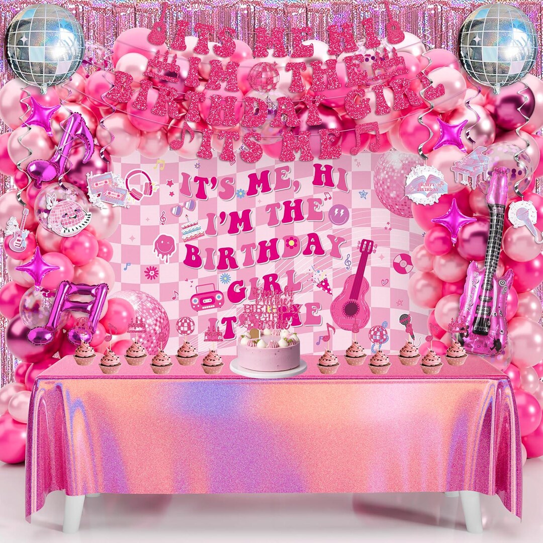 Birthday Party Decorations, Girl Its Me Decorations, Singer Birthday ...