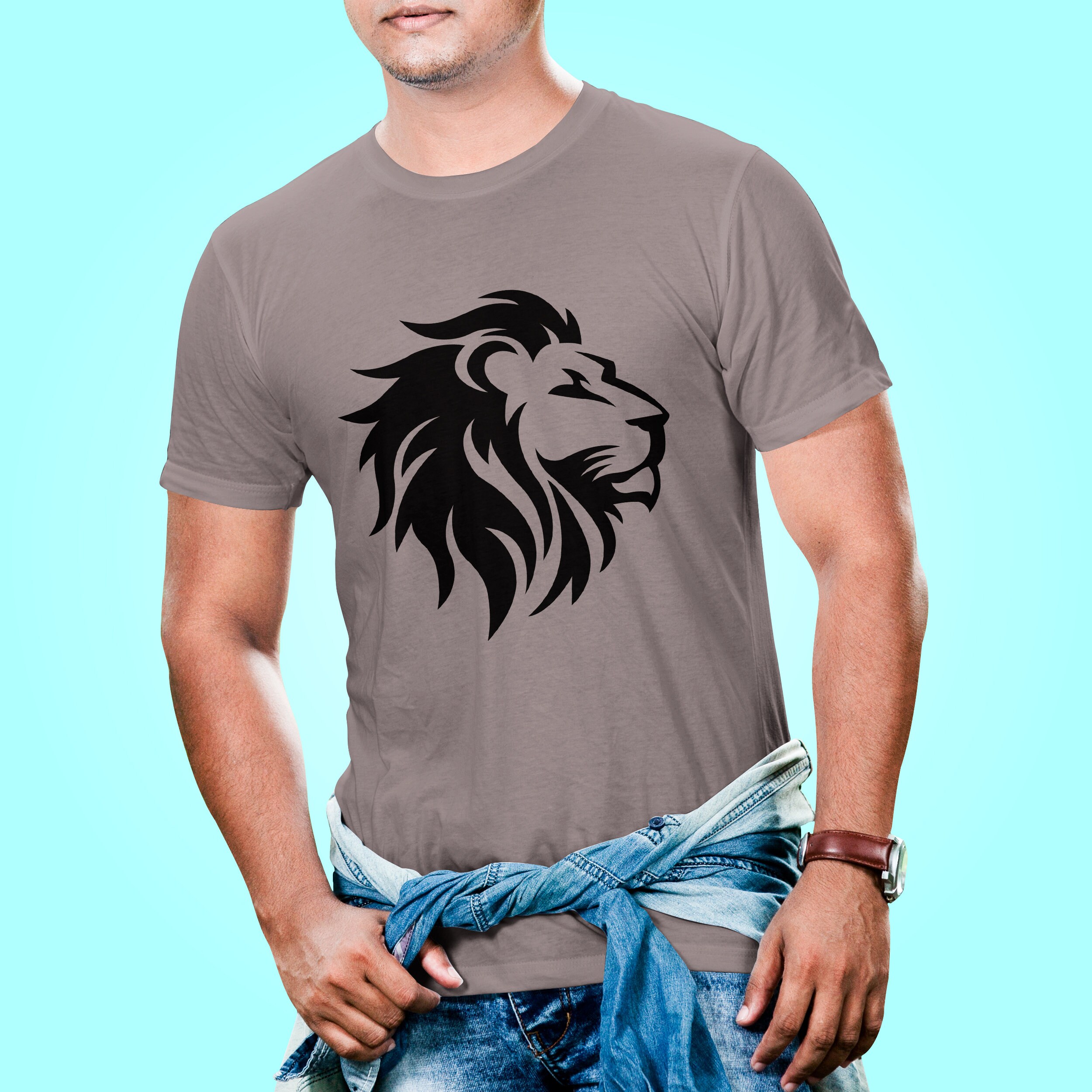 Lion Vector Illustration/design/drawing/layered/svg/dxf/png/jpeg/esp ...