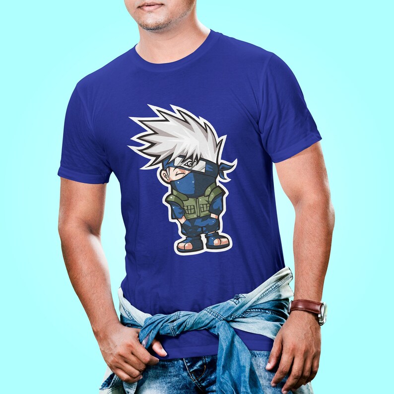 Kakashi Hatake Vector Illustration/naruto/anime/design/drawing/layered ...