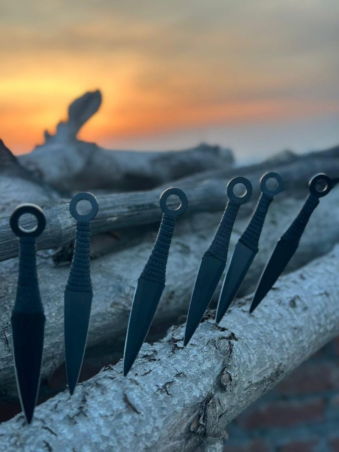 Black Throwing Knife, Kunai Throwing Knife, Sharp Throwing Knife ...