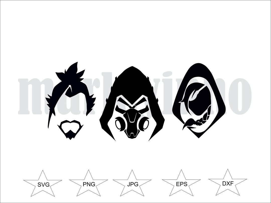 Overwatch, Svg, PNG, and Jpg, Cut File, Iron-on, Instant Download, T ...