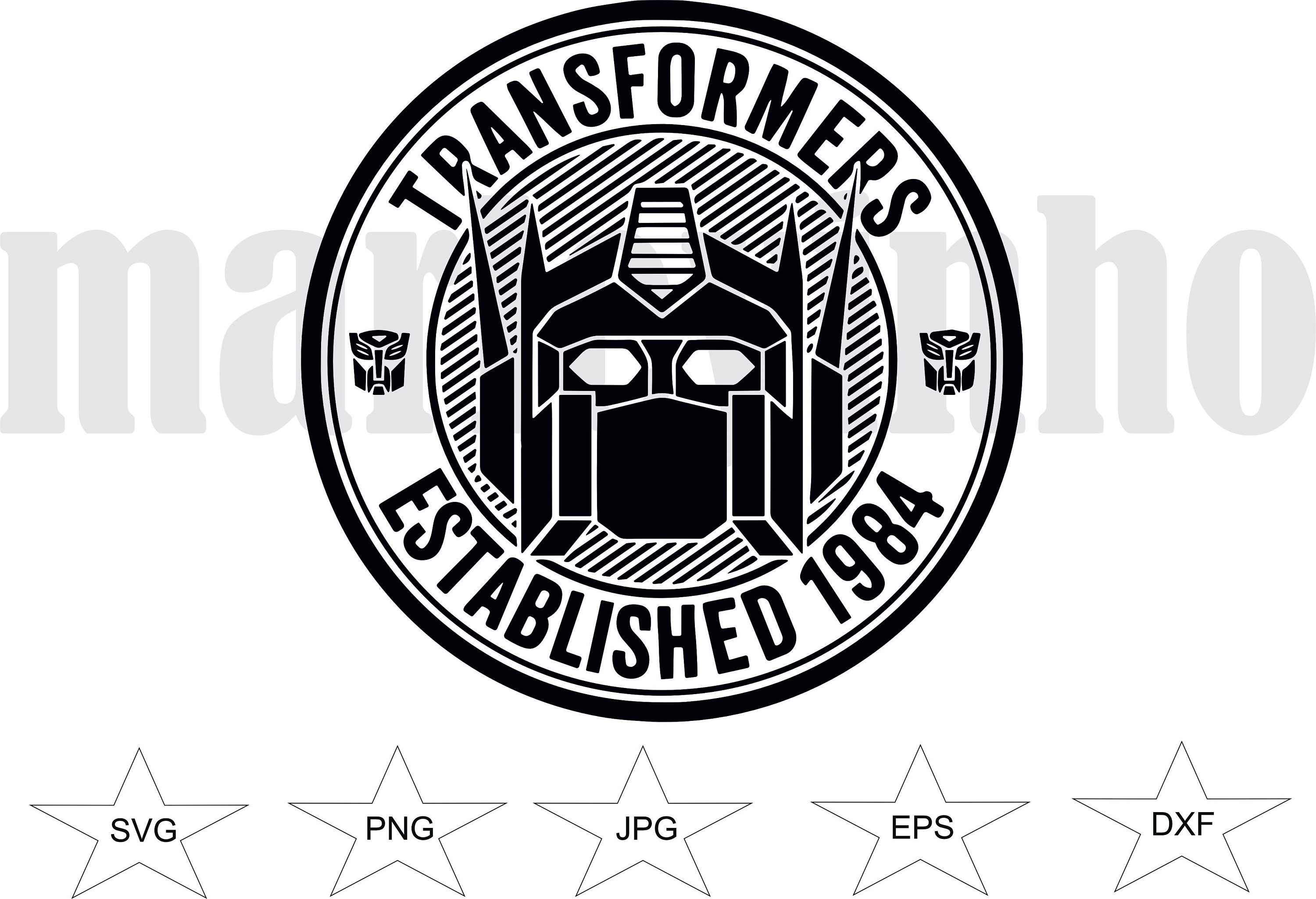 Transformers Svg, Transformer SVG Faces, Transformers Logo Layered SVG ...