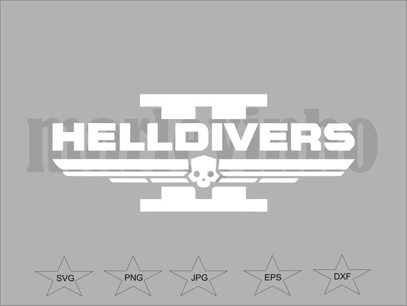 Helldivers Helldivers 2 Hell Divers SVG PNG EPS Dxf Jpg 9 Files Bundle - Etsy Australia