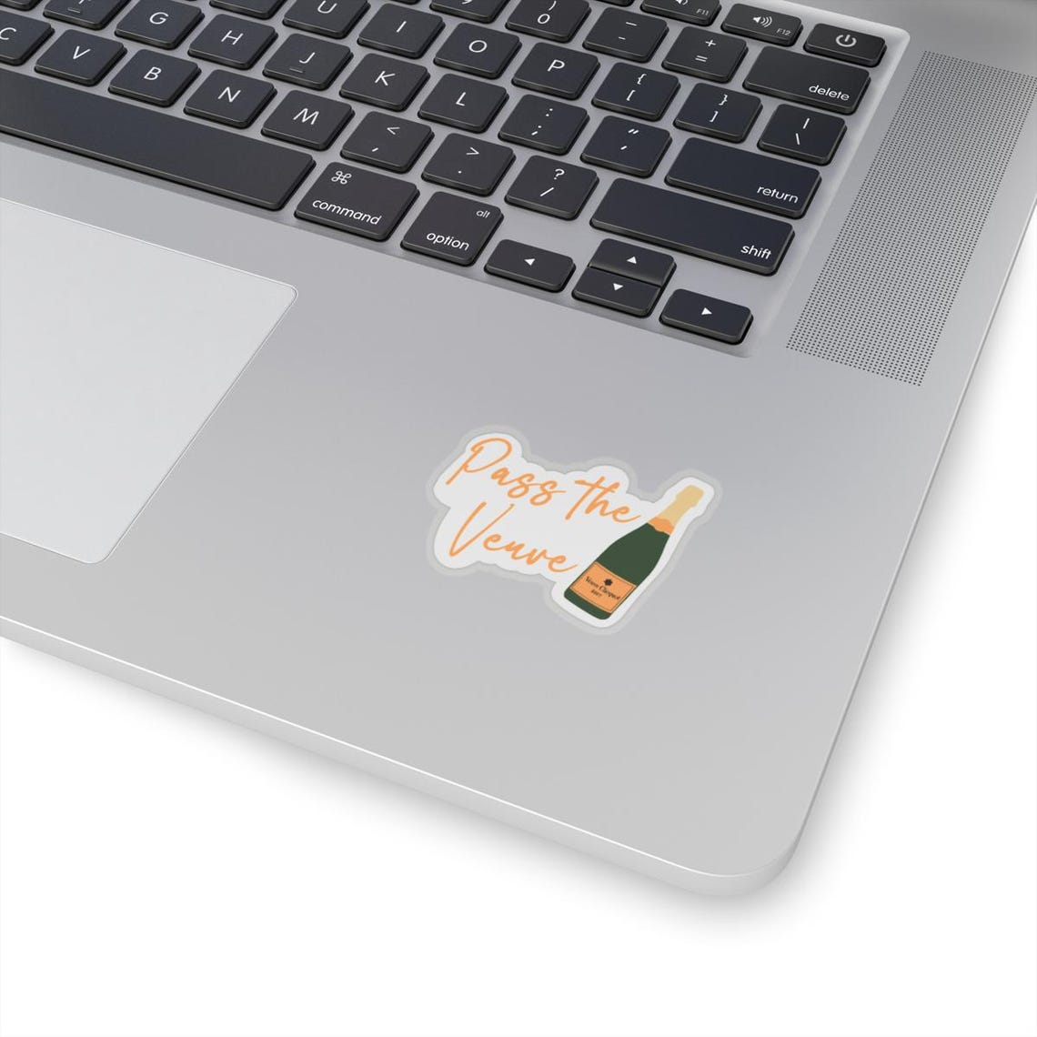 Pass the Veuve Vinyl Decal, Champagne Bottle Sticker, Veuve Brut - Etsy