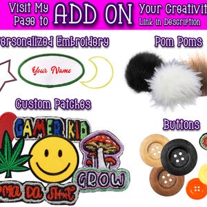 Droopy Box Beanie W Ribbed Brim, Custom Slouch Beanie, Hand Crocheted ...