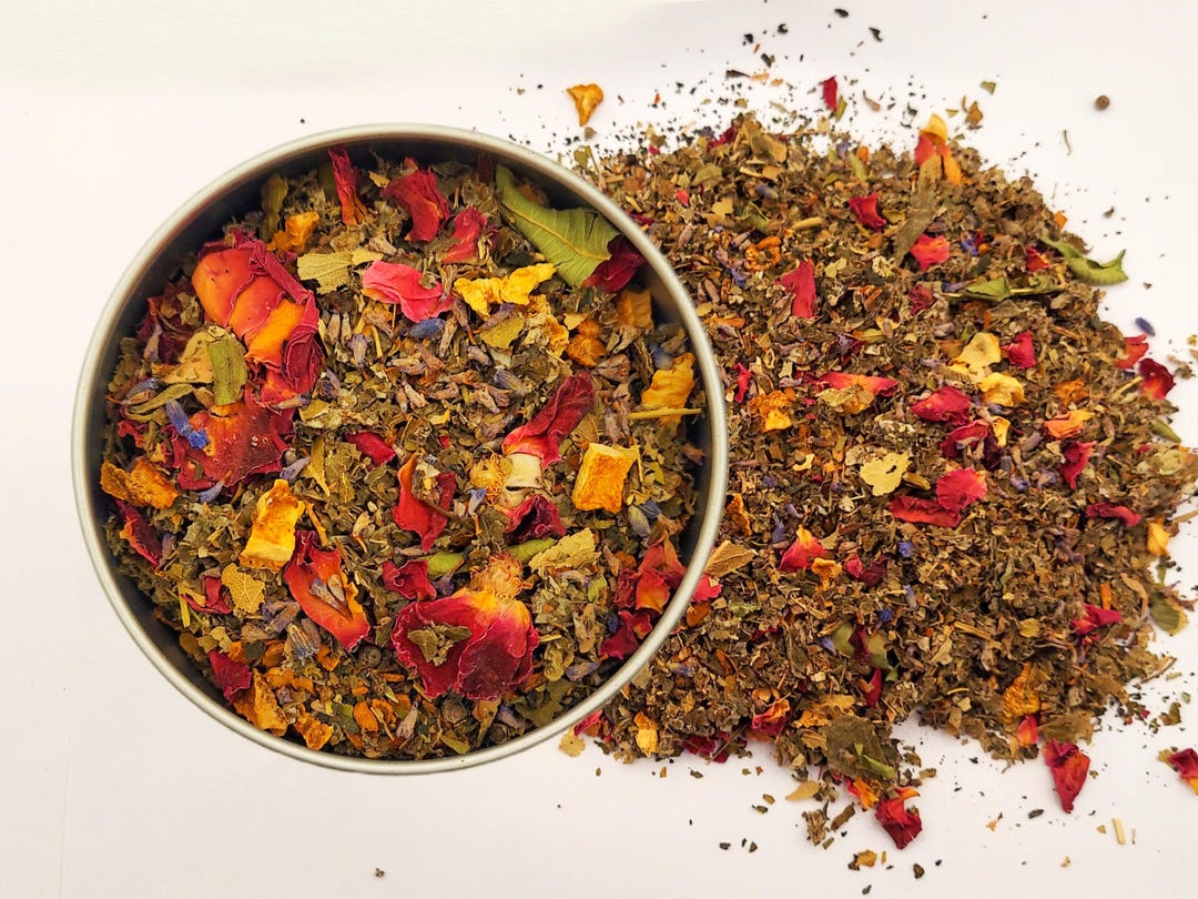 Witch's Potion Herbal Tea: Women's Health, Raspberry Leaf, Hormone ...