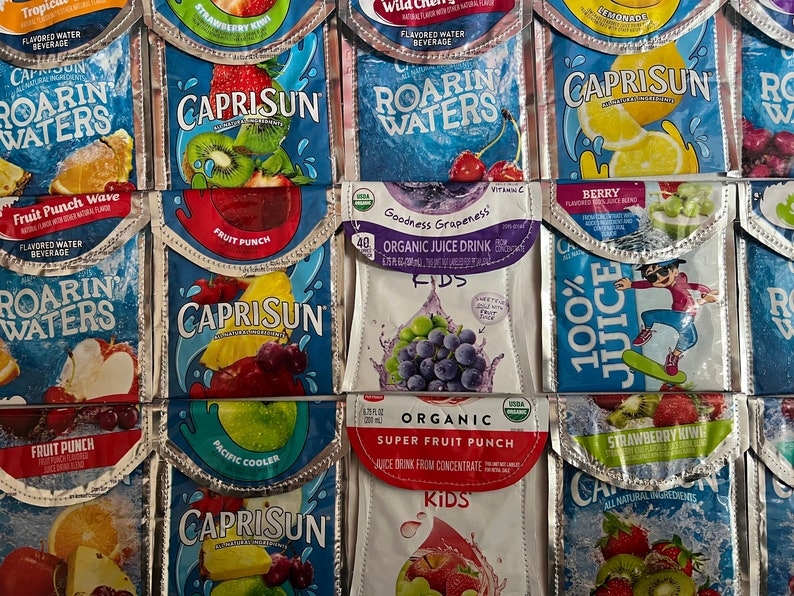 Recycled Capri Sun Wallets - Etsy