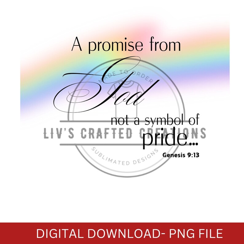 A Promise From God PNG - Etsy