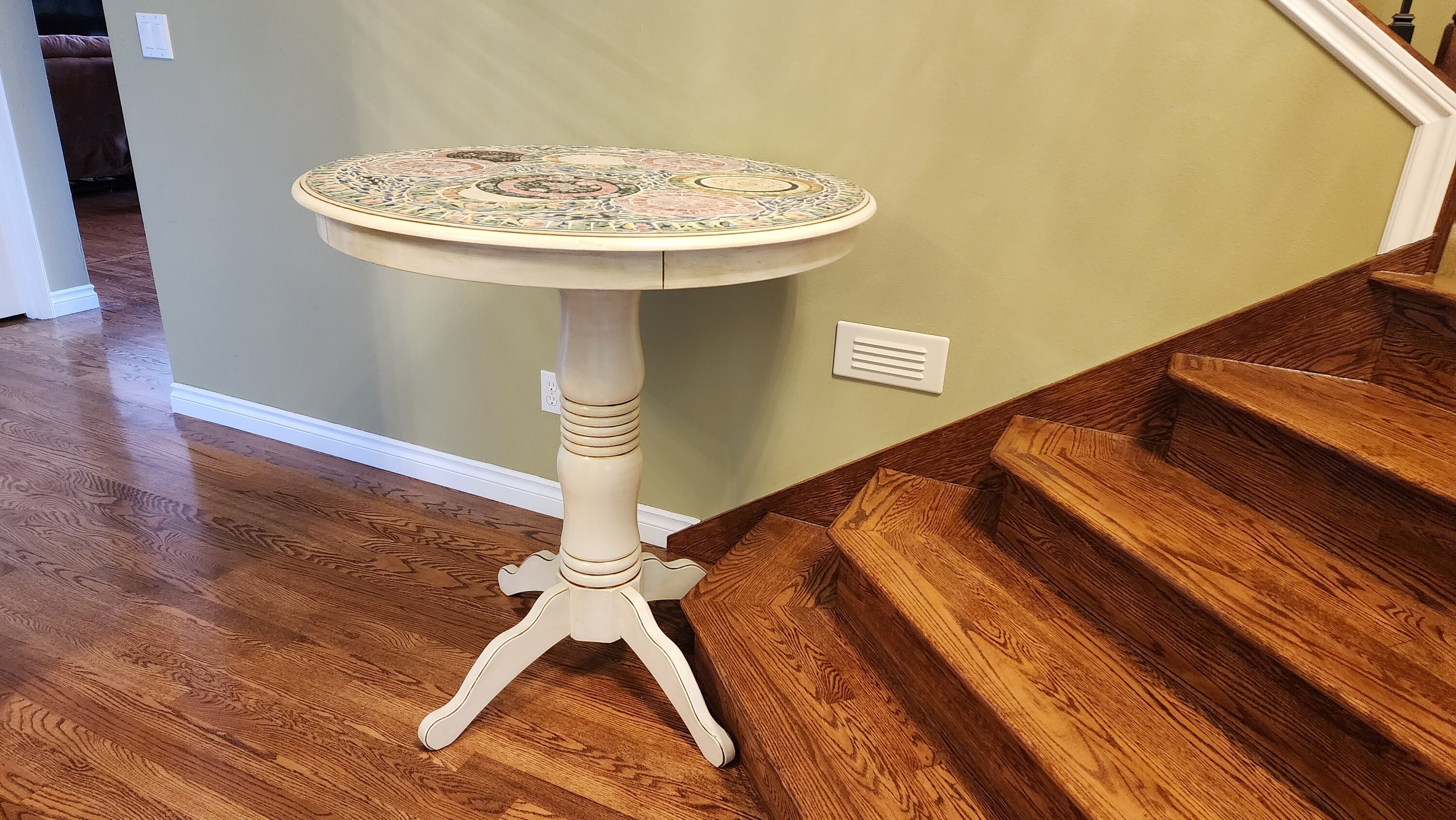 Mosaic Standing Bar Table - Etsy