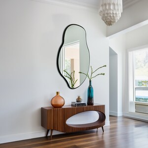 Asymmetrical Home Mirror, Aesthetic Wall Mirror, Irregular Mirror ...