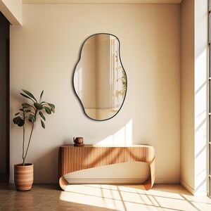 Asymmetrical Home Mirror, Aesthetic Wall Mirror, Irregular Mirror ...