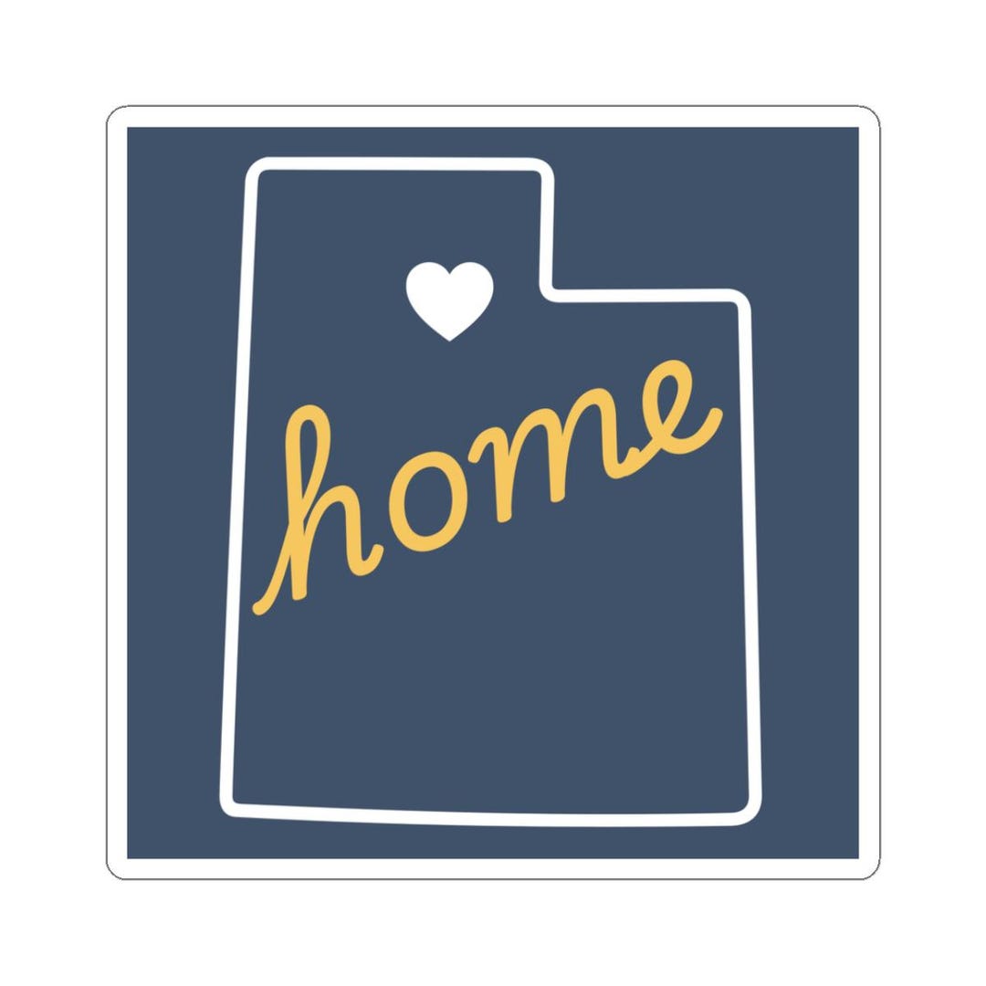 Utah State Sticker, Utah Home Decal, Custom Laptop Stickers, Gift for ...