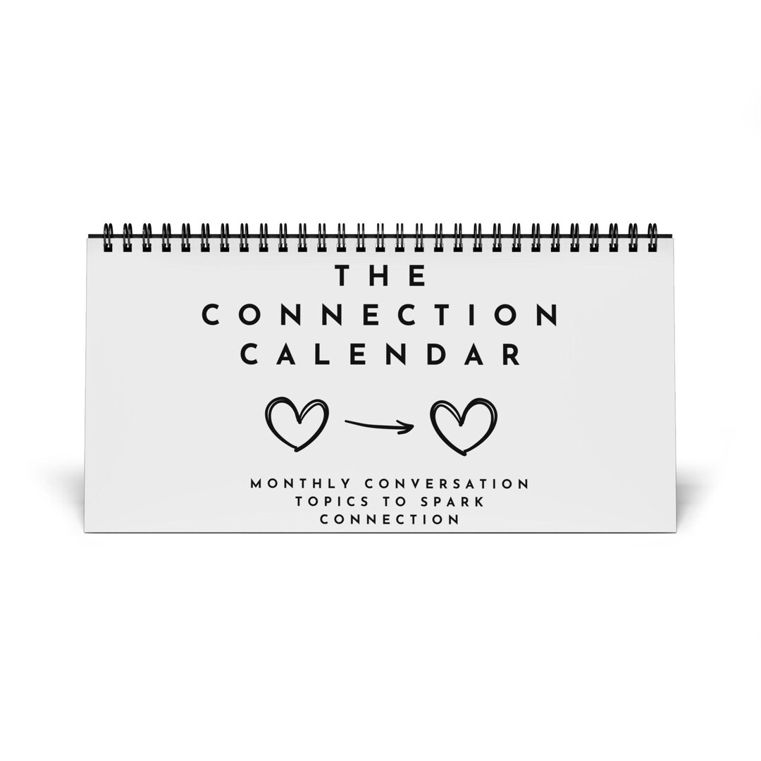 The Connection Calendar | Tabletop Calendar | 2026 Monthly Conversation ...