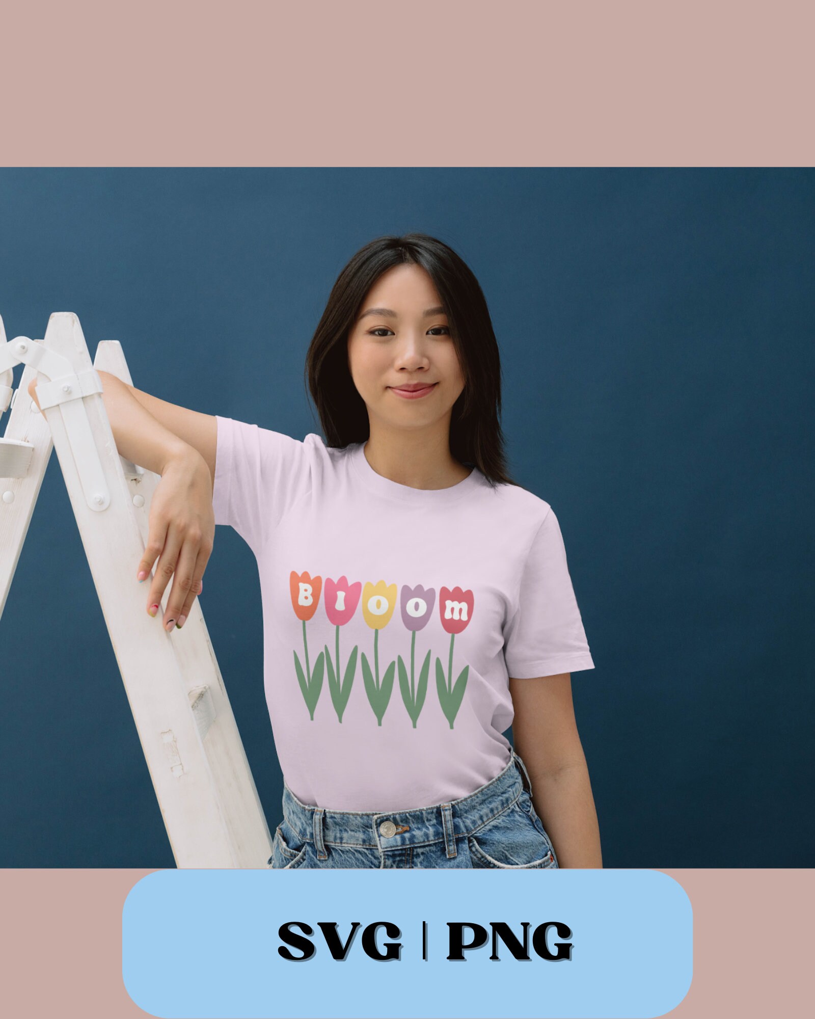 Bloom SVG, Bloom PNG, Tulip Svg, Tulip Png, Spring Svg, Spring Png ...