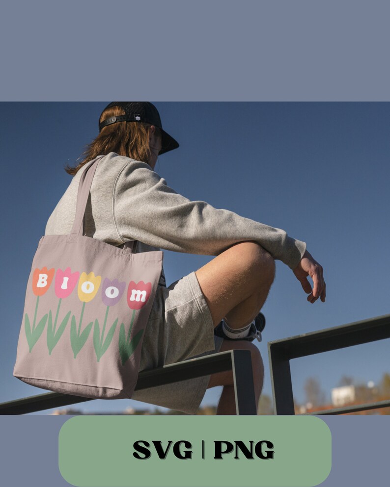 Bloom SVG, Bloom PNG, Tulip Svg, Tulip Png, Spring Svg, Spring Png ...