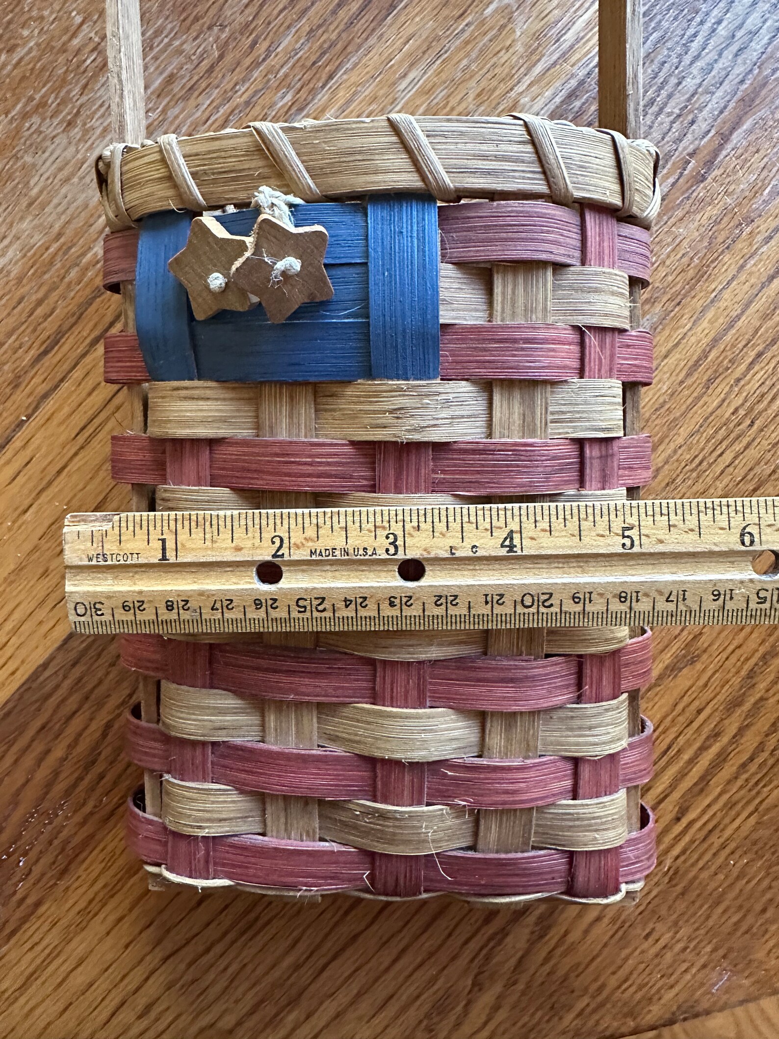 Pair of Vermont Patriotic Baskets - Etsy