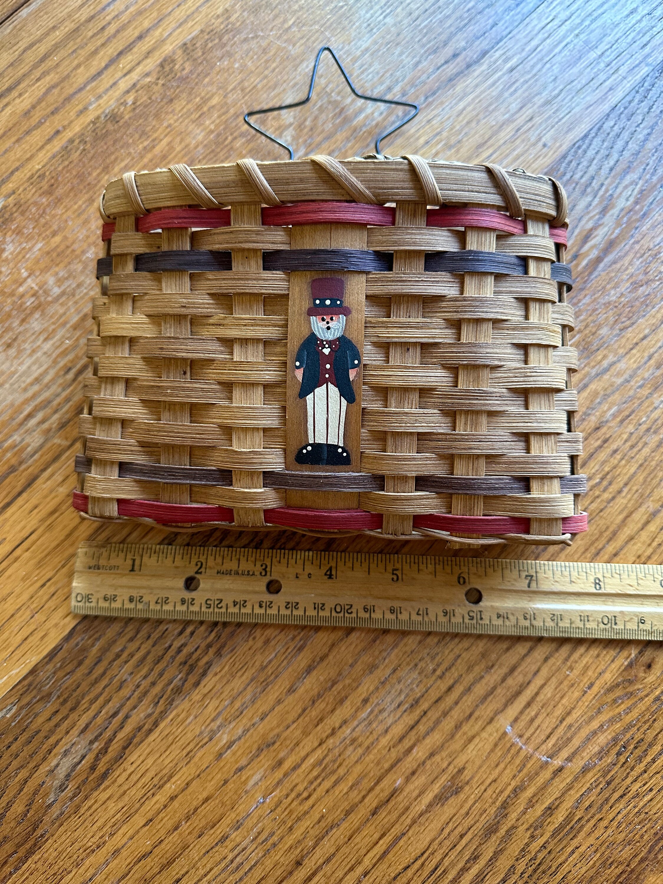 Pair of Vermont Patriotic Baskets - Etsy