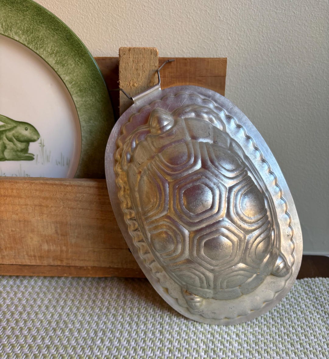Vintage Tortoise Aluminum Jelly Mold - Etsy