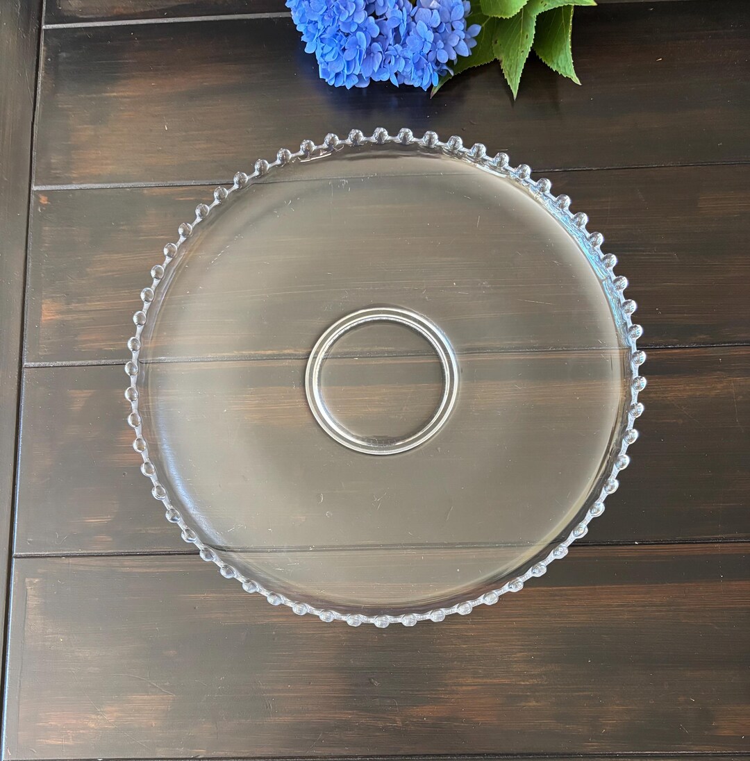 Imperial Glass Candlewick Platter - Etsy