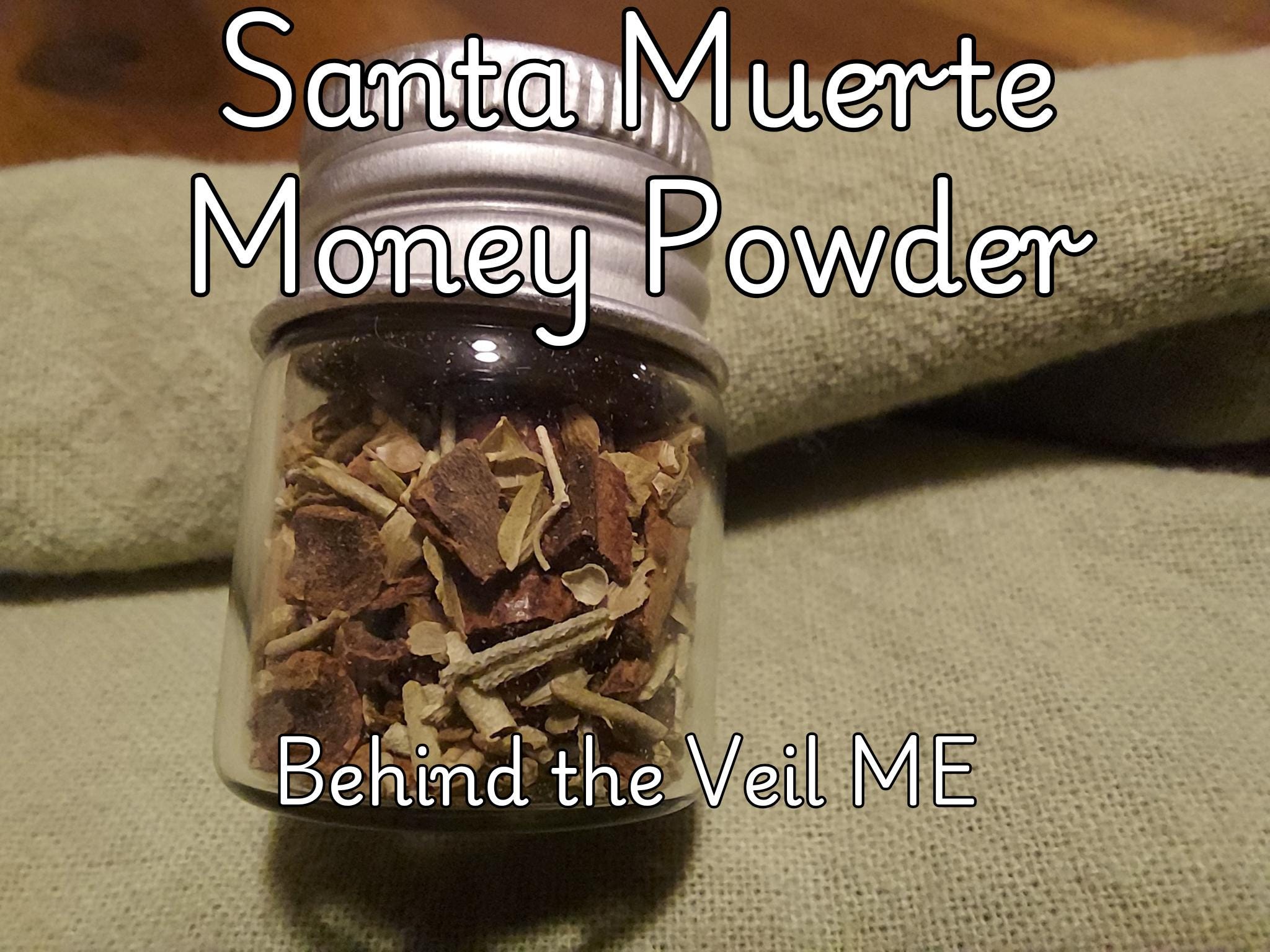 Santa Muerte Money Powder Spell - Etsy